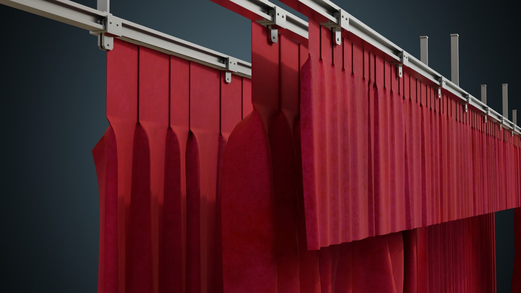 ArtStation - Curtain 1A | Game Assets