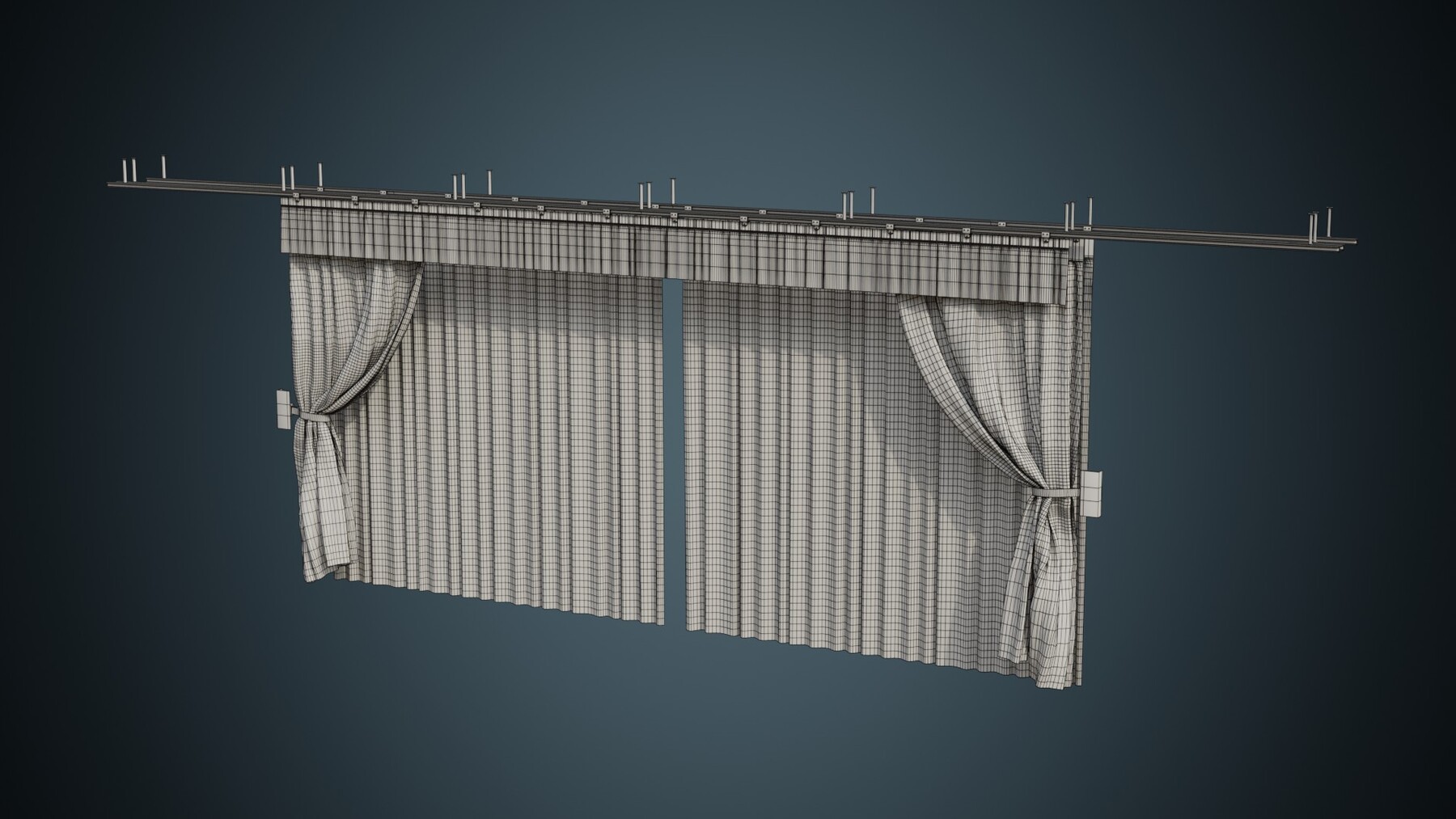 ArtStation - Curtain 1A | Game Assets