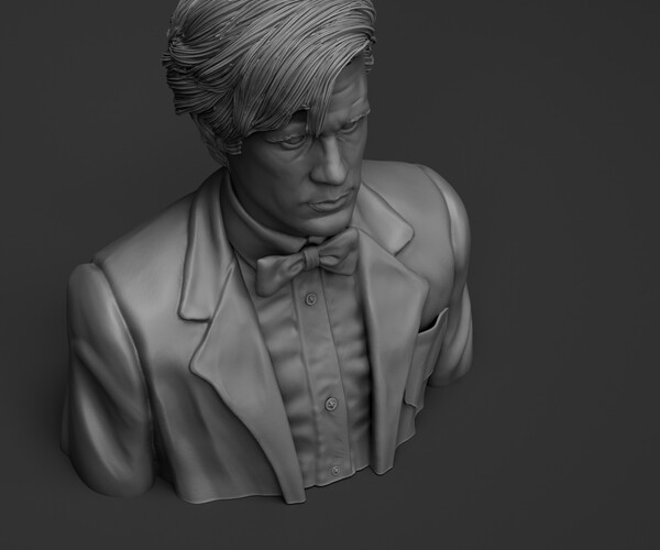 ArtStation - Matt Smith - 11th Doctor - Doctor Who | Resources