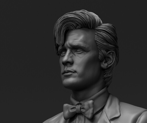 ArtStation - Matt Smith - 11th Doctor - Doctor Who | Resources