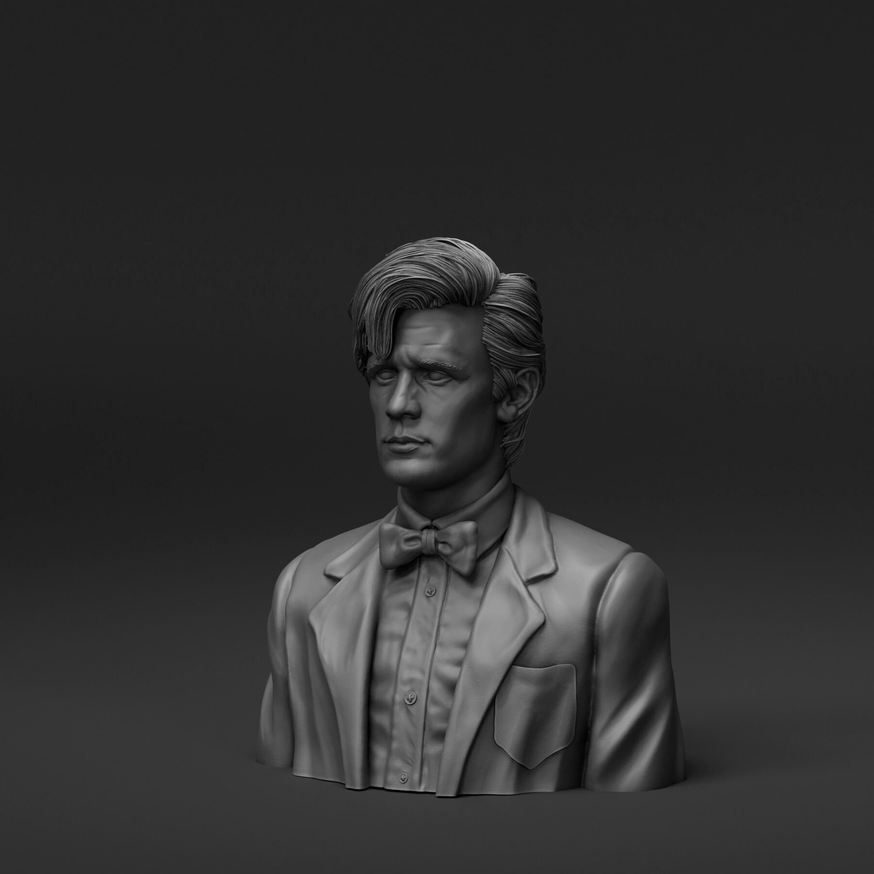 ArtStation - Matt Smith - 11th Doctor - Doctor Who | Resources