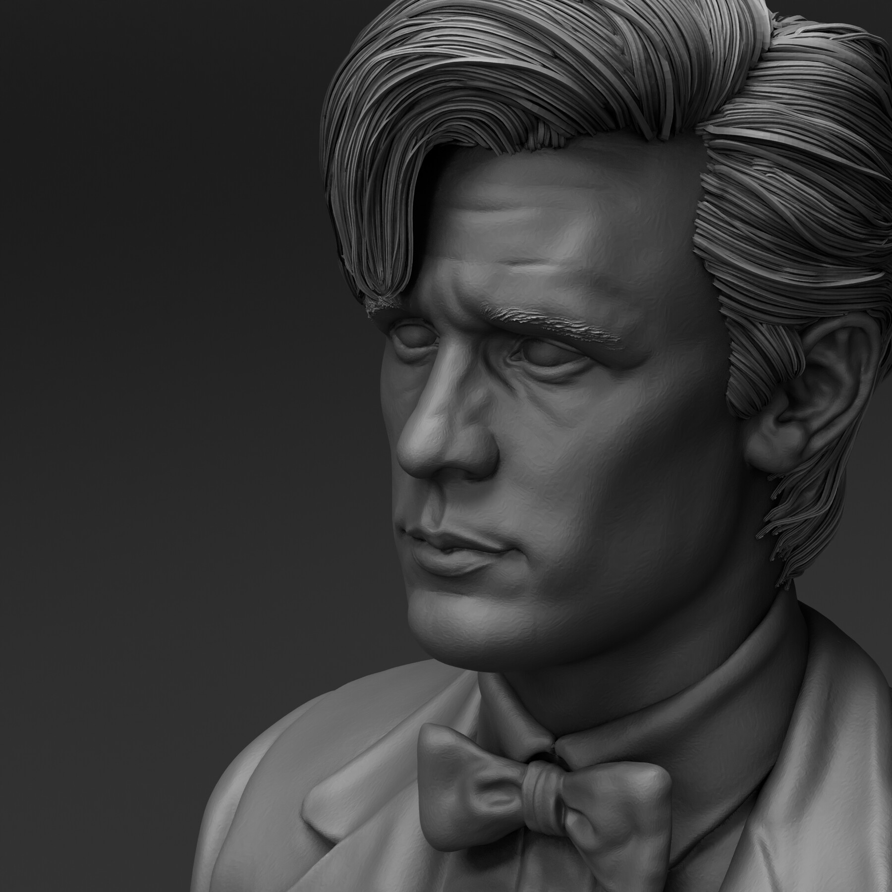 ArtStation - Matt Smith - 11th Doctor - Doctor Who | Resources