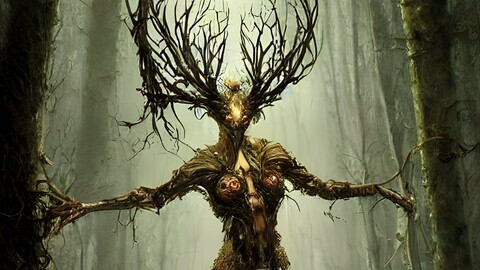 ArtStation - Forest monster high quality art | Artworks