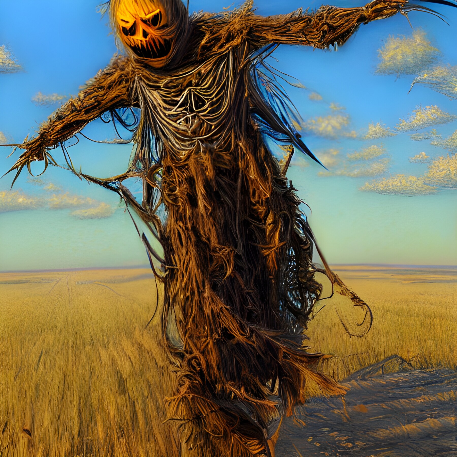 ArtStation - Creepy monster character art | Artworks