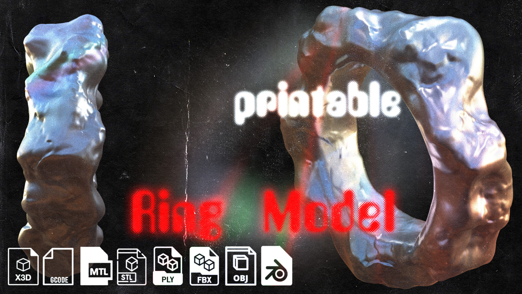 ArtStation - Printable Ring | Resources