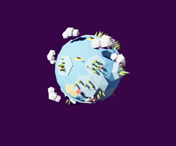 ArtStation - Low Poly Worlds | Resources