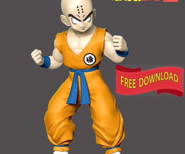 ArtStation - Krillin - Dragon Ball Fanart | Resources