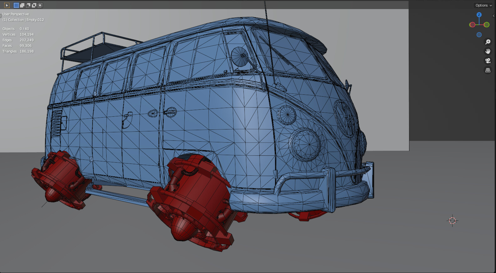 ArtStation - bus levitating | Game Assets