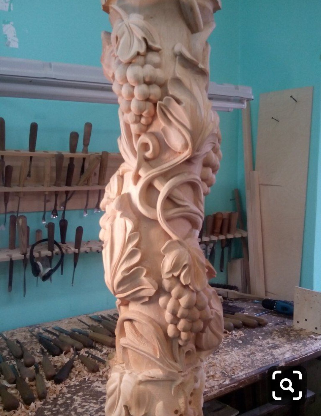 ArtStation - 3D model for CNC Grape column | Resources