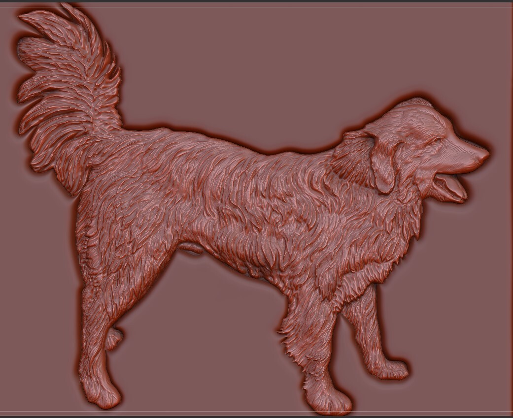 ArtStation - 3D model for CNC best friend Dog | Resources