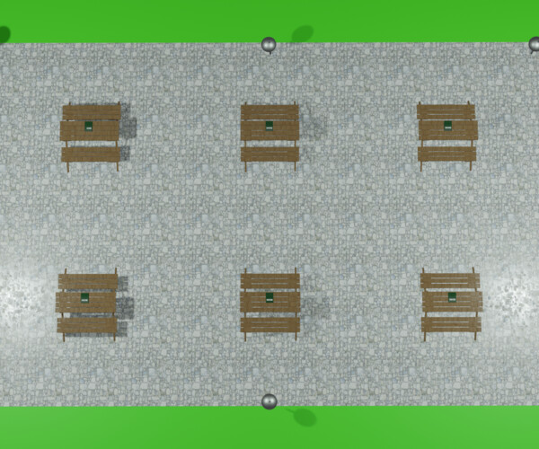 ArtStation - HANGOUT PLACE 3D MODEL | Game Assets