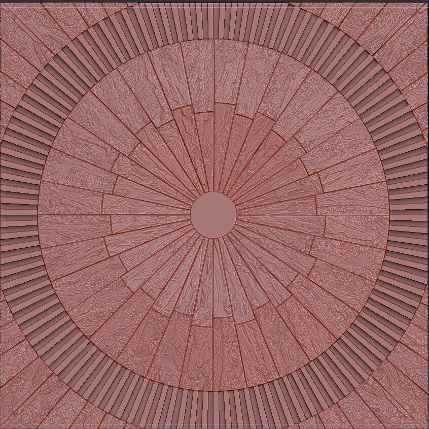 ArtStation - 3D model for CNC wall decor | Resources