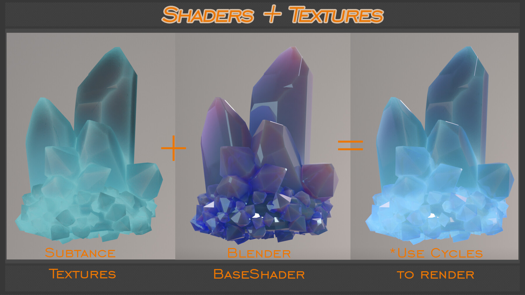 ArtStation - Stylized Fantasy Crystals & Ore Vol.1 +Shaders and Smart ...