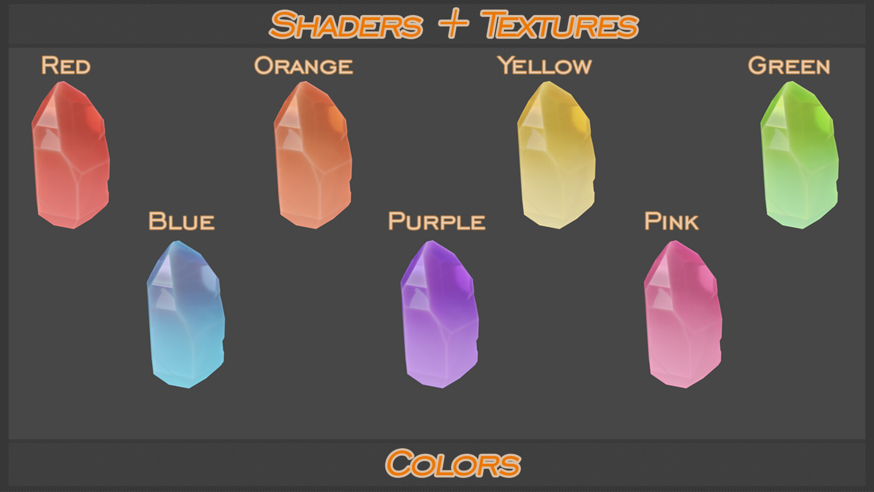 ArtStation - Stylized Fantasy Crystals & Ore Vol.1 +Shaders and Smart ...