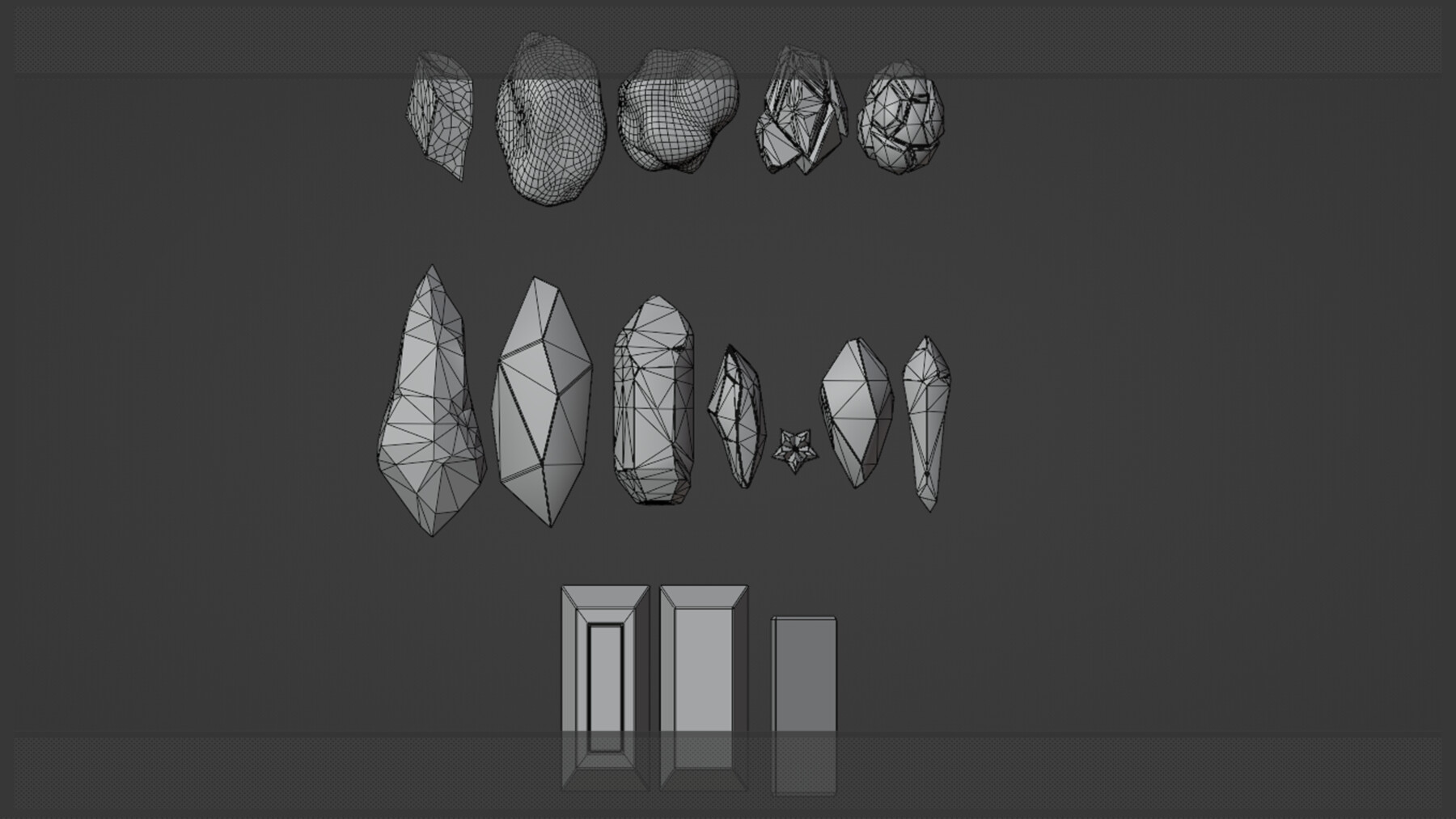 ArtStation - Stylized Fantasy Crystals & Ore Vol.1 +Shaders and Smart ...