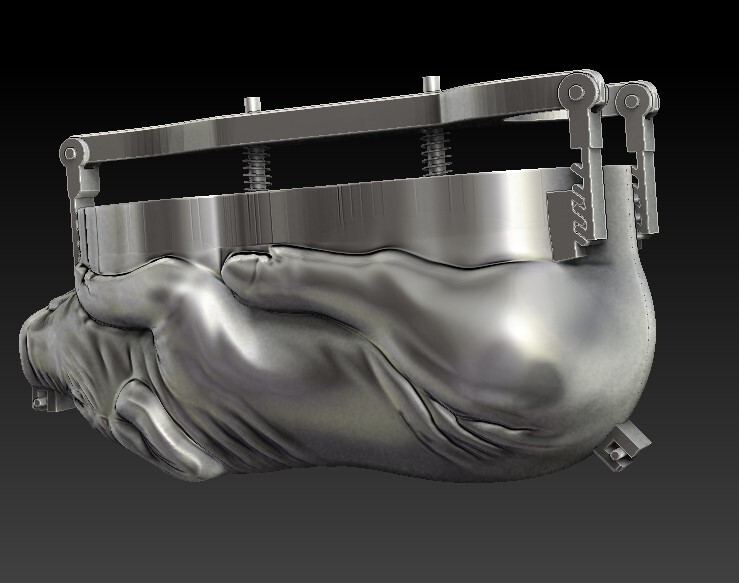 ArtStation - 3D model for CNC machines mold for making boiled pork in ...