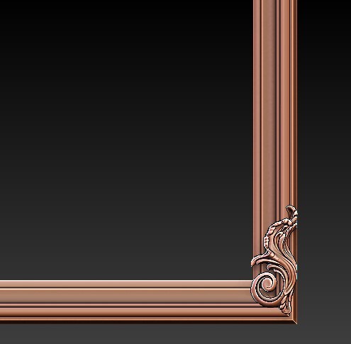 ArtStation - 3D model for CNC machine mirror | Resources