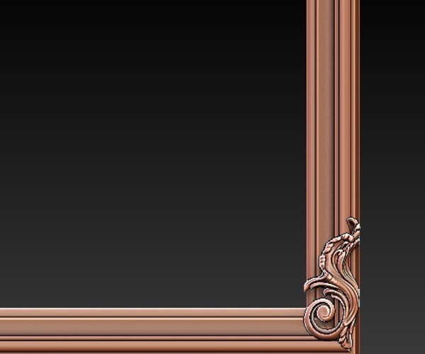 ArtStation - 3D model for CNC machine mirror | Resources