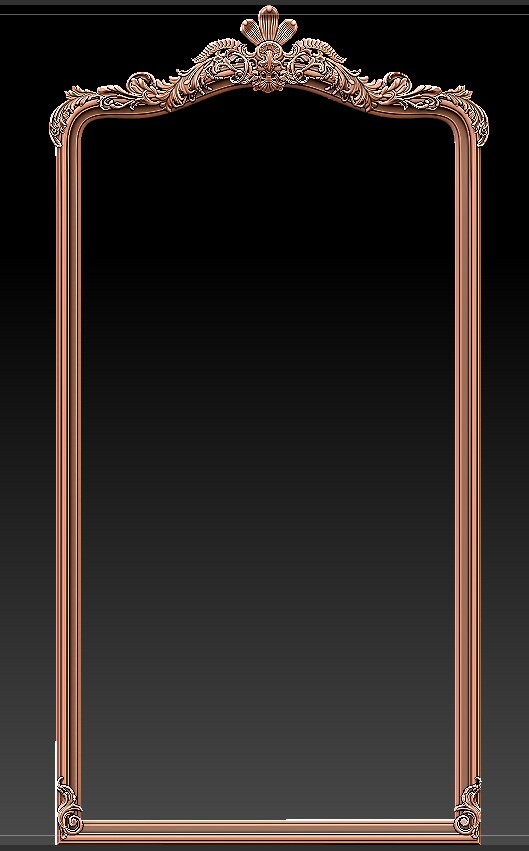 ArtStation - 3D model for CNC machine mirror | Resources