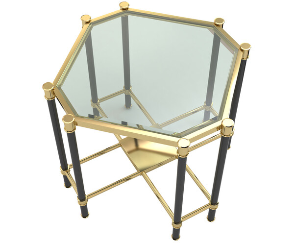 ArtStation - SIDE TABLE FLORENCE Eichholtz gold | Resources