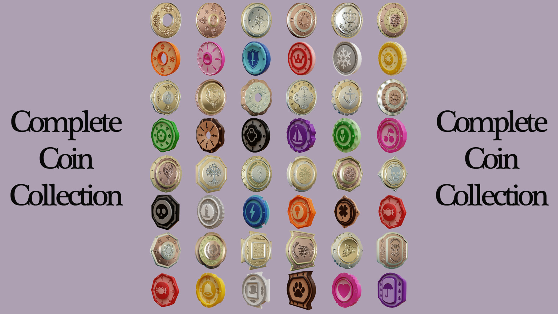 ArtStation - Complete Coin Collection | Game Assets