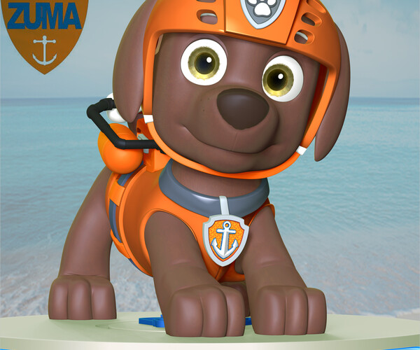 ArtStation - Zuma- Paw Patrol | Resources