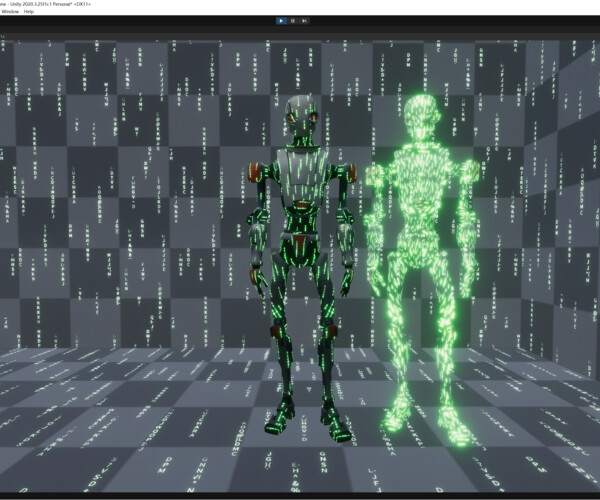 ArtStation - Unity VFX - Matrix Effect | Game Assets