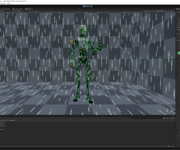 Artstation Unity Vfx Matrix Effect Game Assets