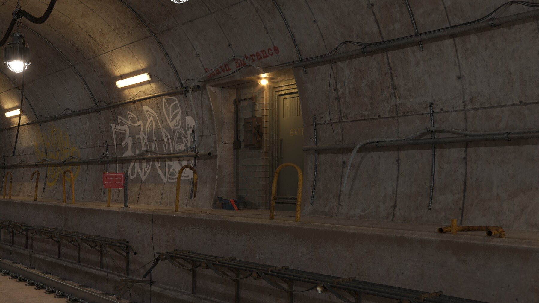 ArtStation - Subway Tunnel | Game Assets