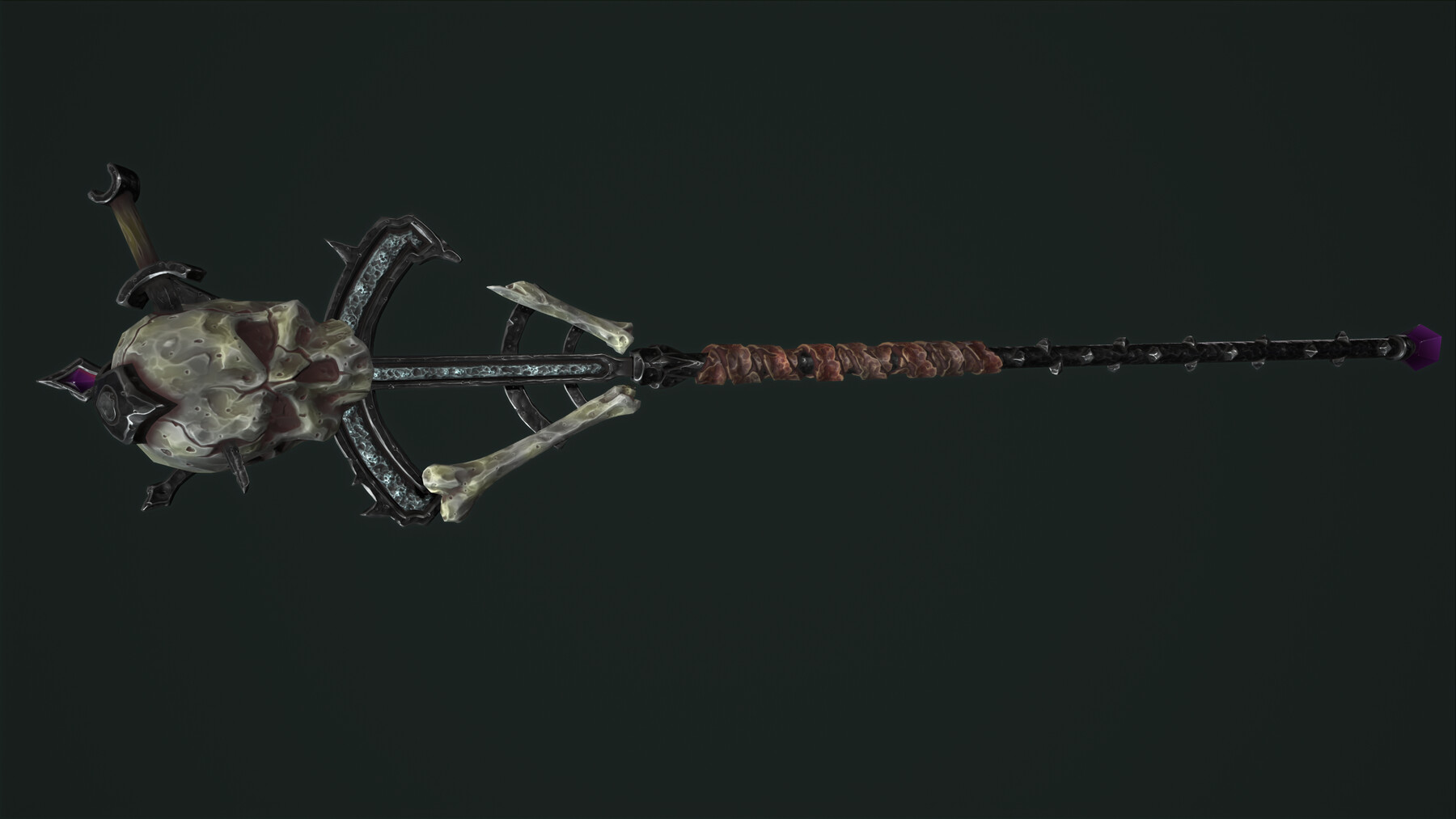 ArtStation - Undead staff | Game Assets