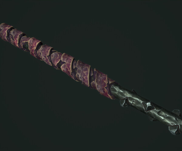 ArtStation - Undead staff | Game Assets