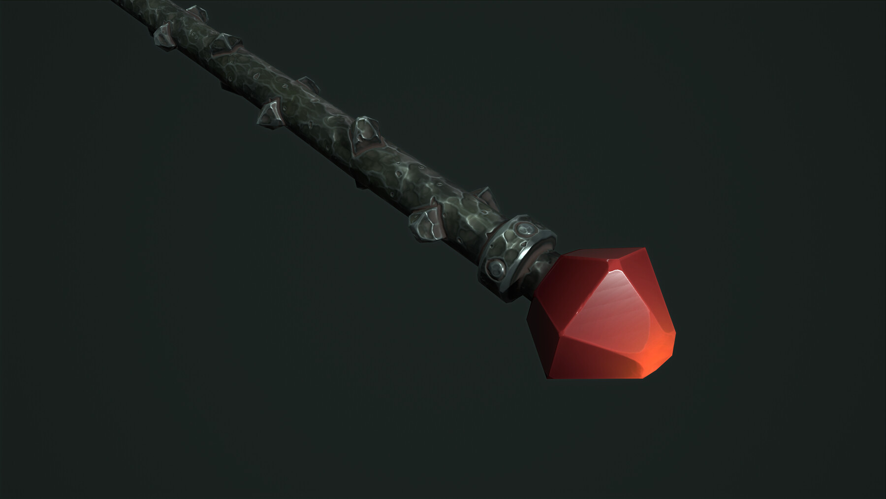 ArtStation - Undead staff | Game Assets