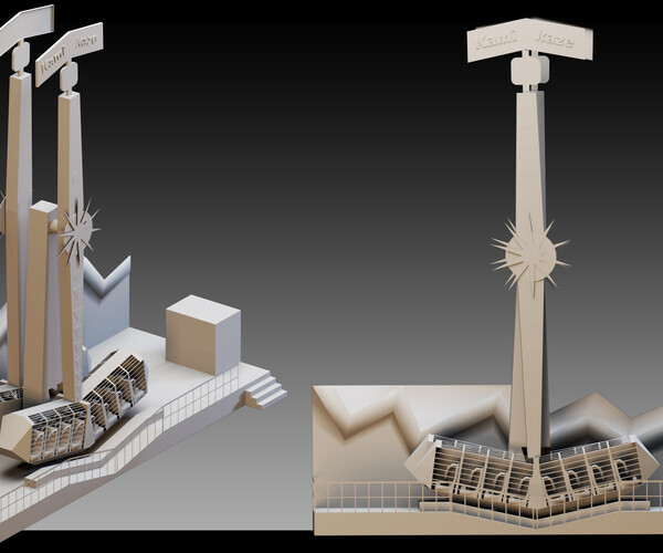 ArtStation - 33 Funfair Objects- Vol 01- High detail 3d models | Resources