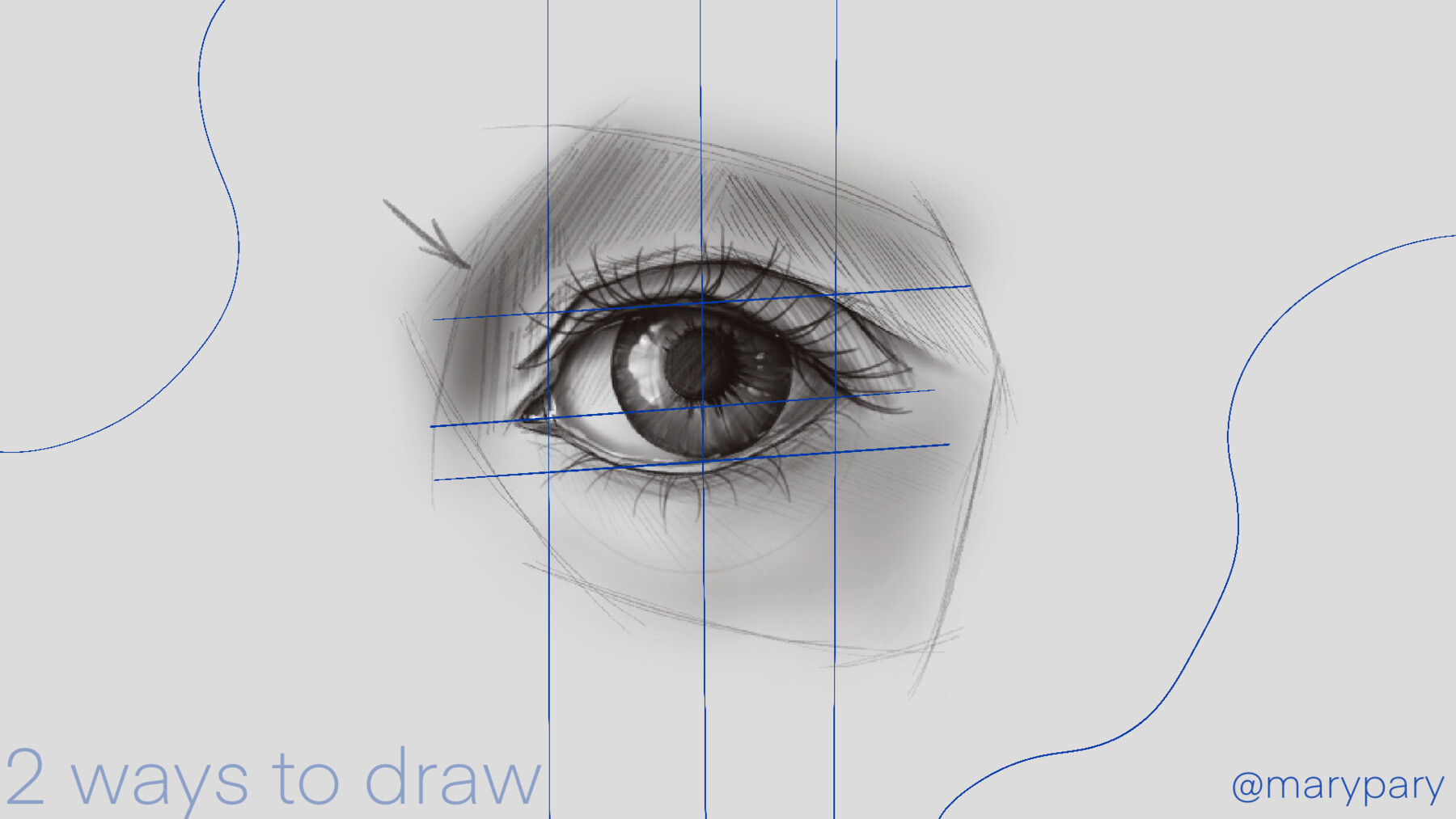 ArtStation - I will teach you how to draw the eye guide | Tutorials
