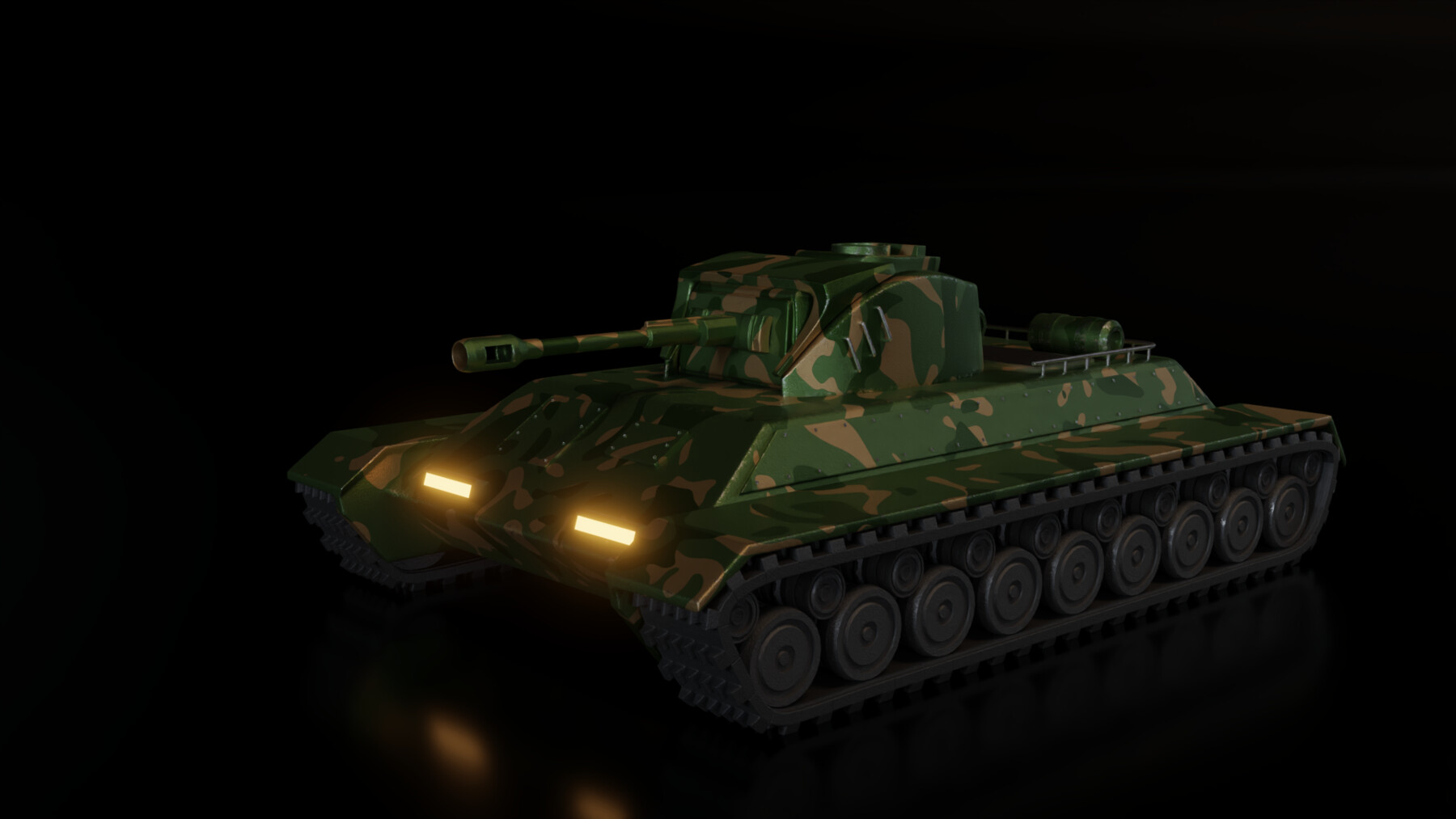 ArtStation - Fictional Tank With Procedural and Customizable Materials ...
