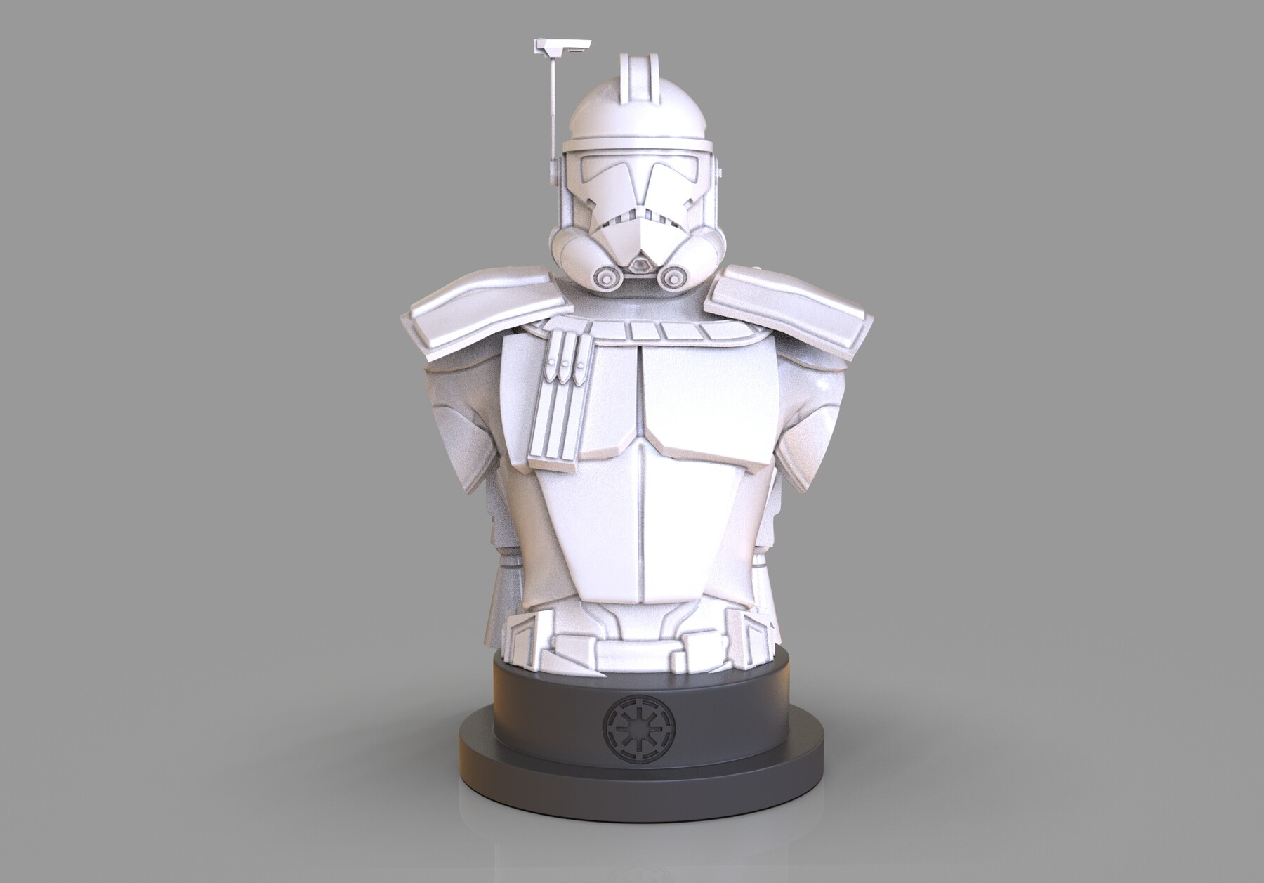 ArtStation - Clone Trooper Captain Rex Bust | Resources