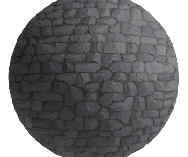 ArtStation - Ston Wall Material 14- Stone Wall Decorative Pbr 4k ...