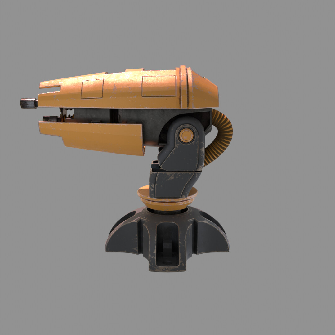 ArtStation - Blaster Gun | Game Assets