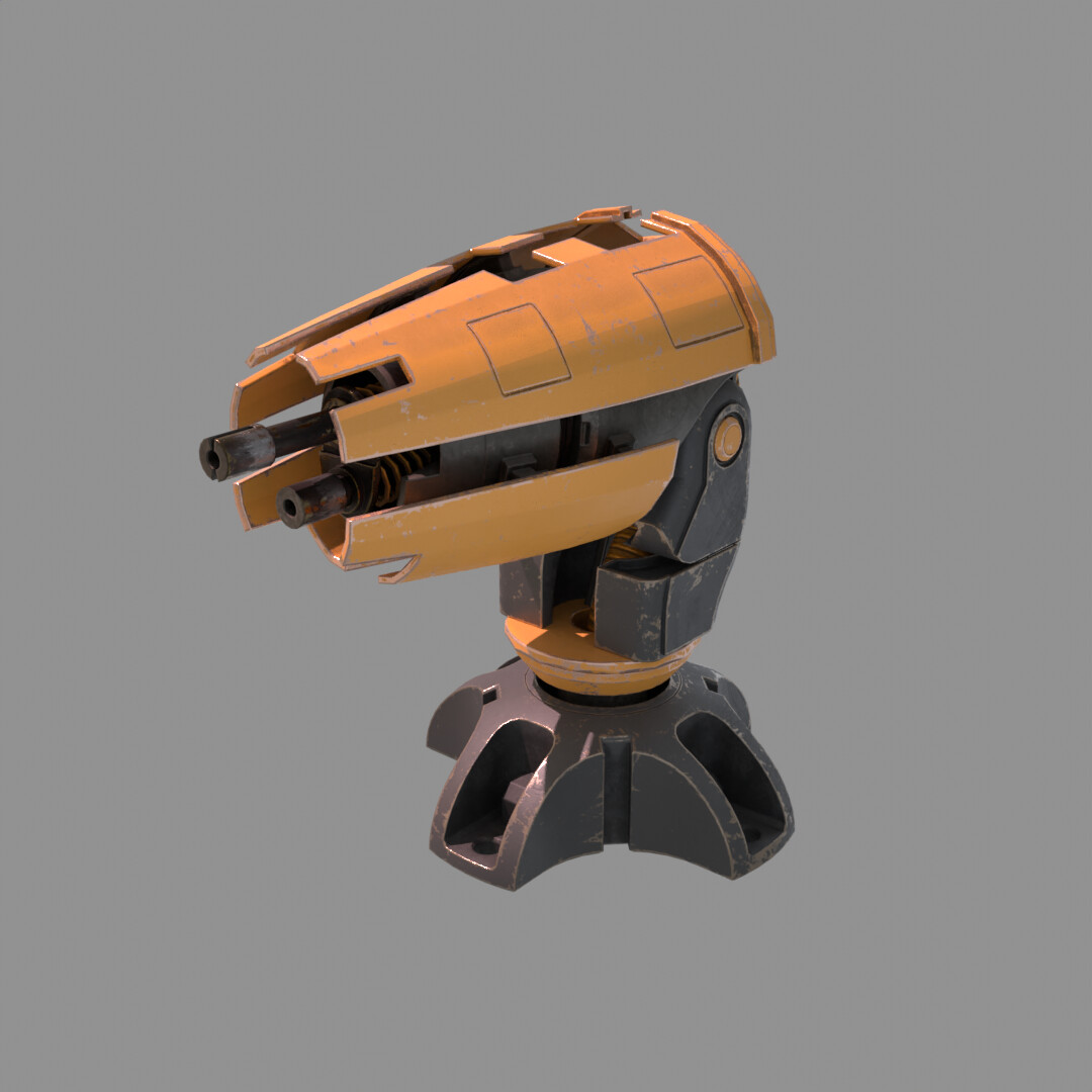 ArtStation - Blaster Gun | Game Assets