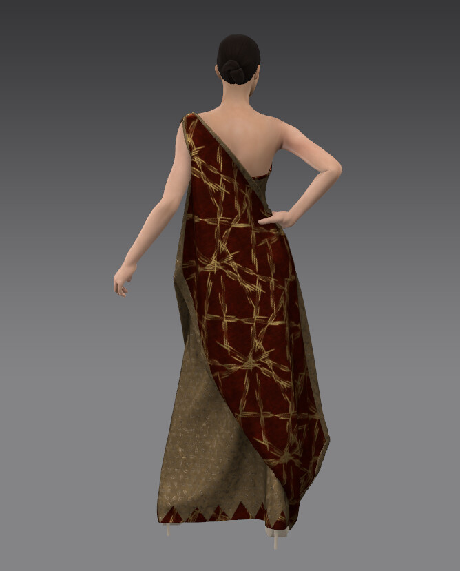 ArtStation - indian dress | Game Assets