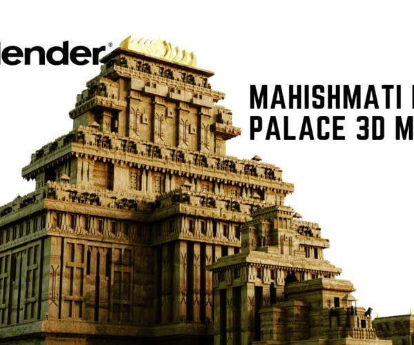 ArtStation - Mahishmati main palace 3D Model | Resources