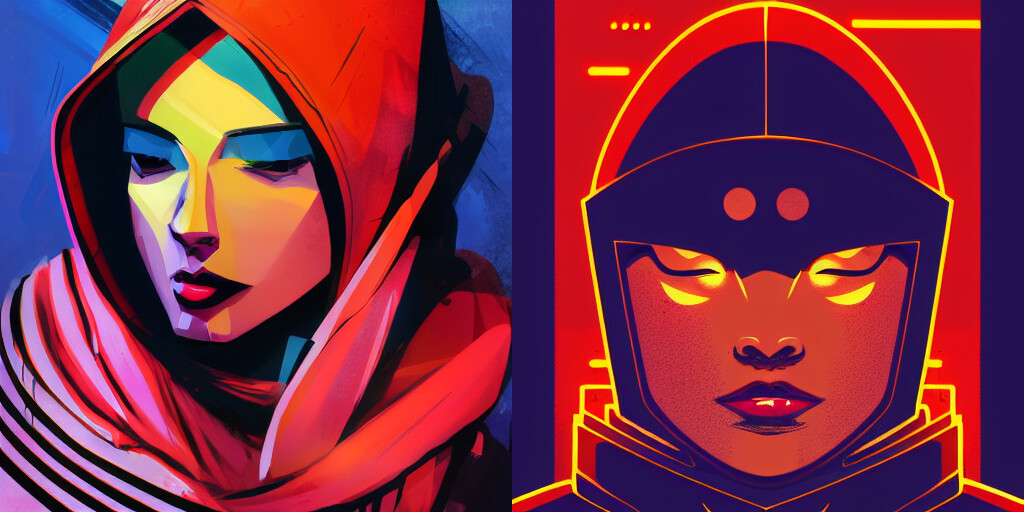 ArtStation - Character Design Face Less midjourney style | Artworks