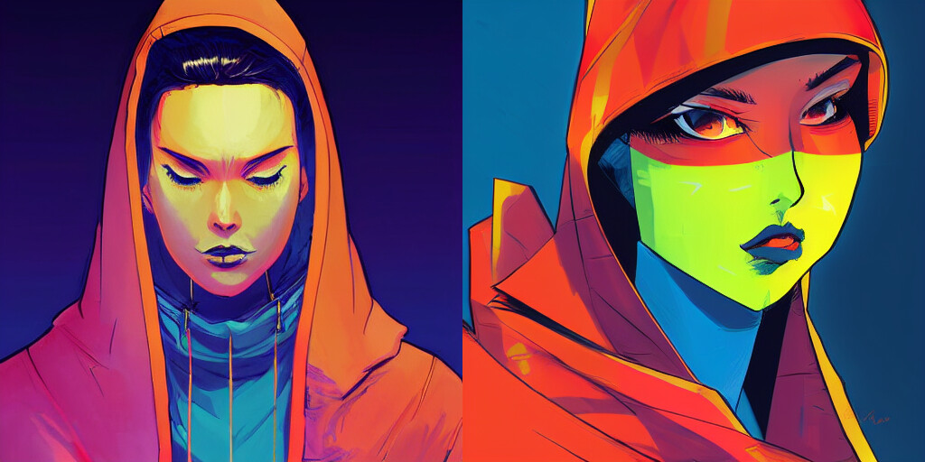 ArtStation - Character Design Face Less midjourney style | Artworks