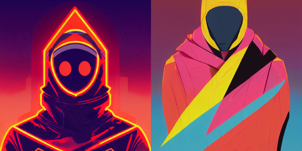 ArtStation - Character Design Face Less midjourney style | Artworks