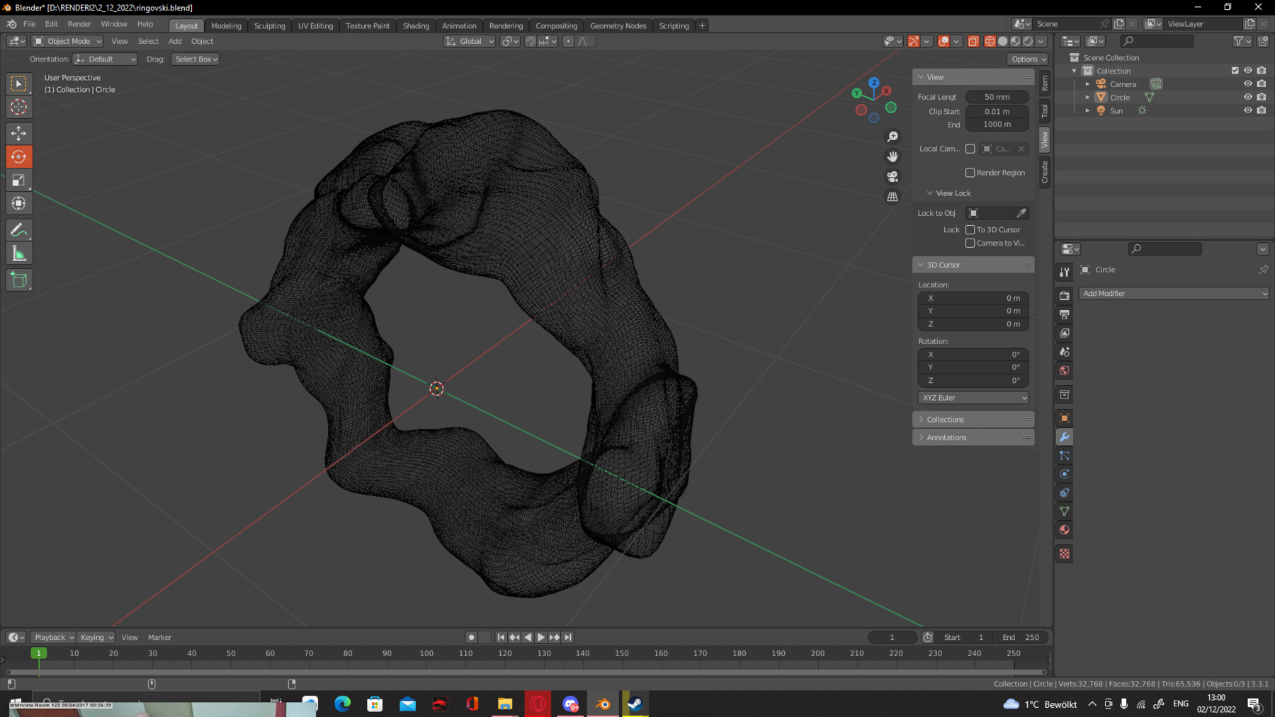 ArtStation - Ring model | Resources