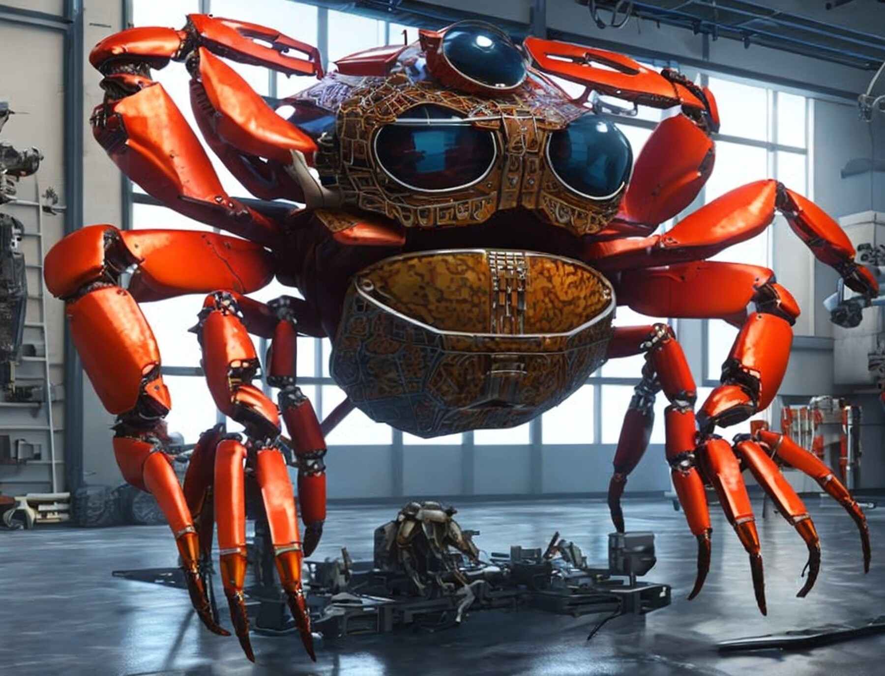 ArtStation - Battle Mech Crab concept art | Artworks