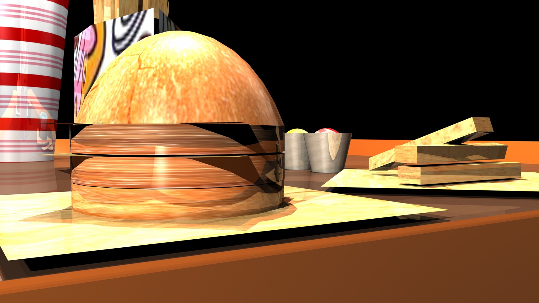 ArtStation - Fast Food Meal | Game Assets