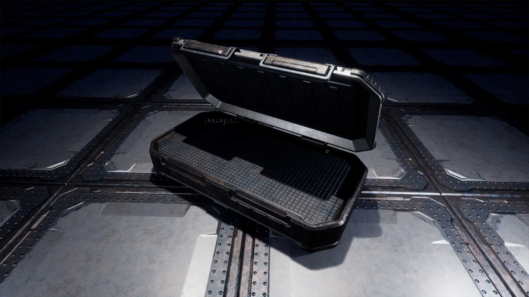 ArtStation - Sci-fi Industrial Cargo Container | Game Assets