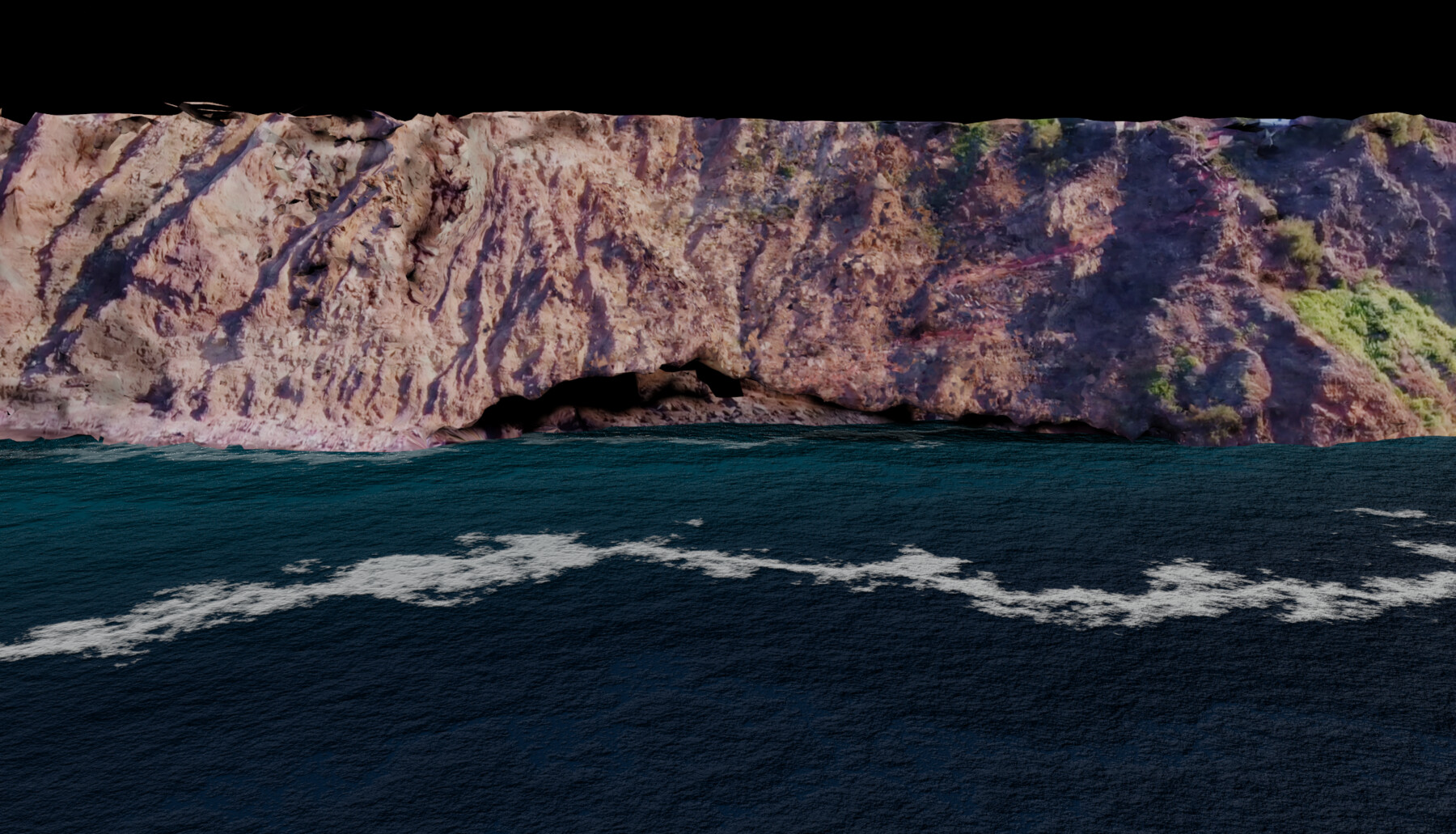 ArtStation - Photoscanned Cliffs and Procedural Ocean Texture | Game Assets