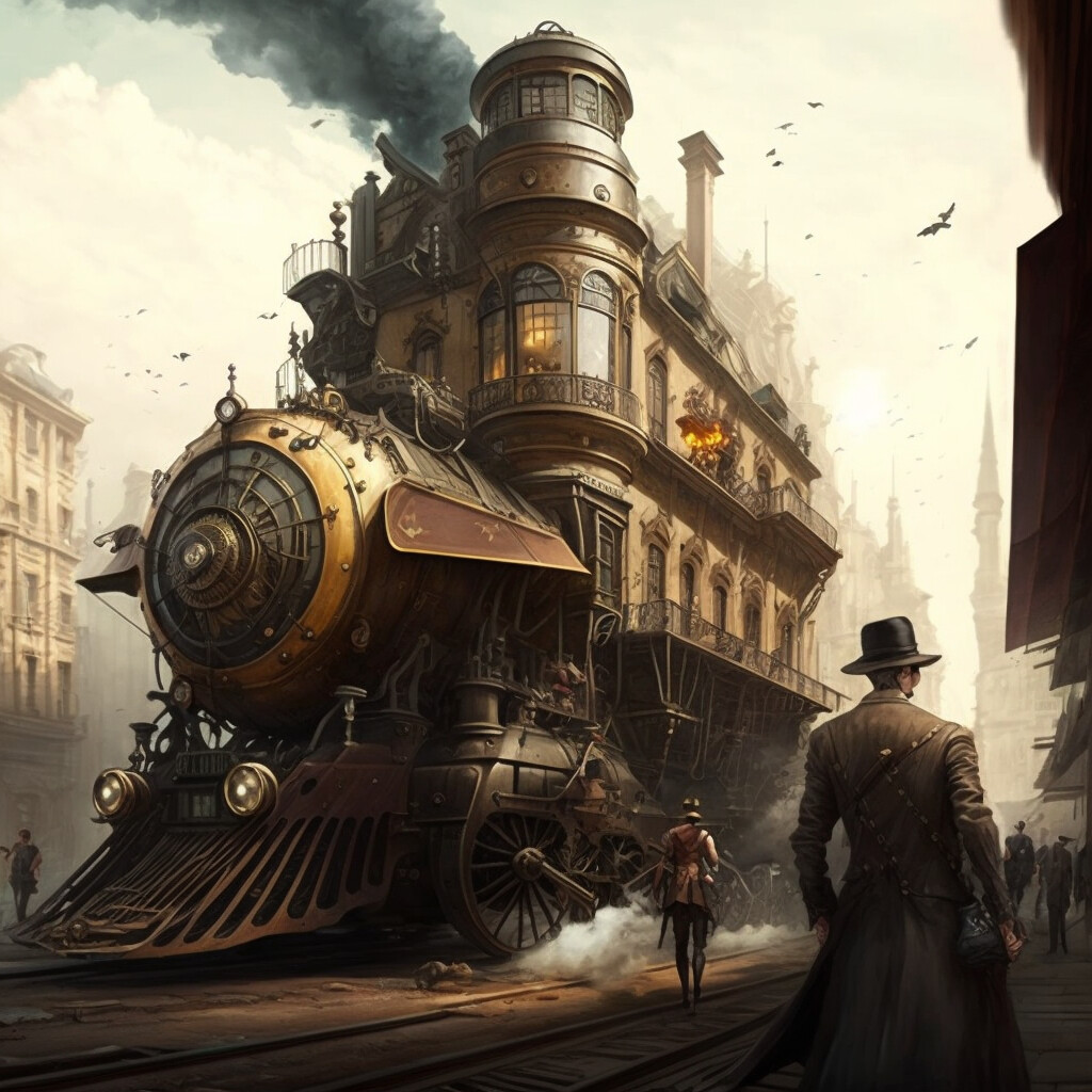 ArtStation - Steampunk Illustration Pack | Artworks